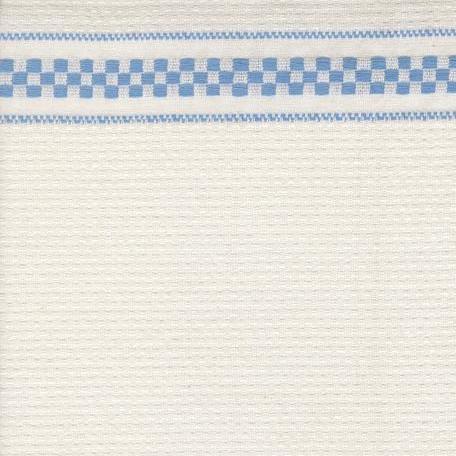 Moda - Cotton Toweling - Rosie - Waffle Check - Sky Blue | Bolt Fabric ...